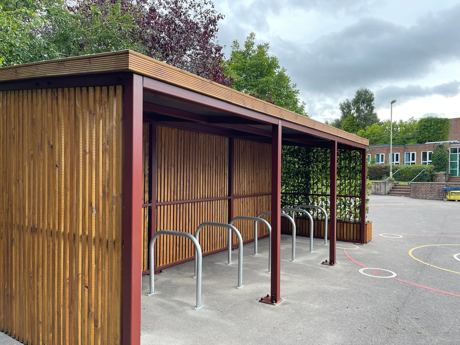 Secure Sustainable Bespoke Green Roof Cycle Storage – atlanticbike